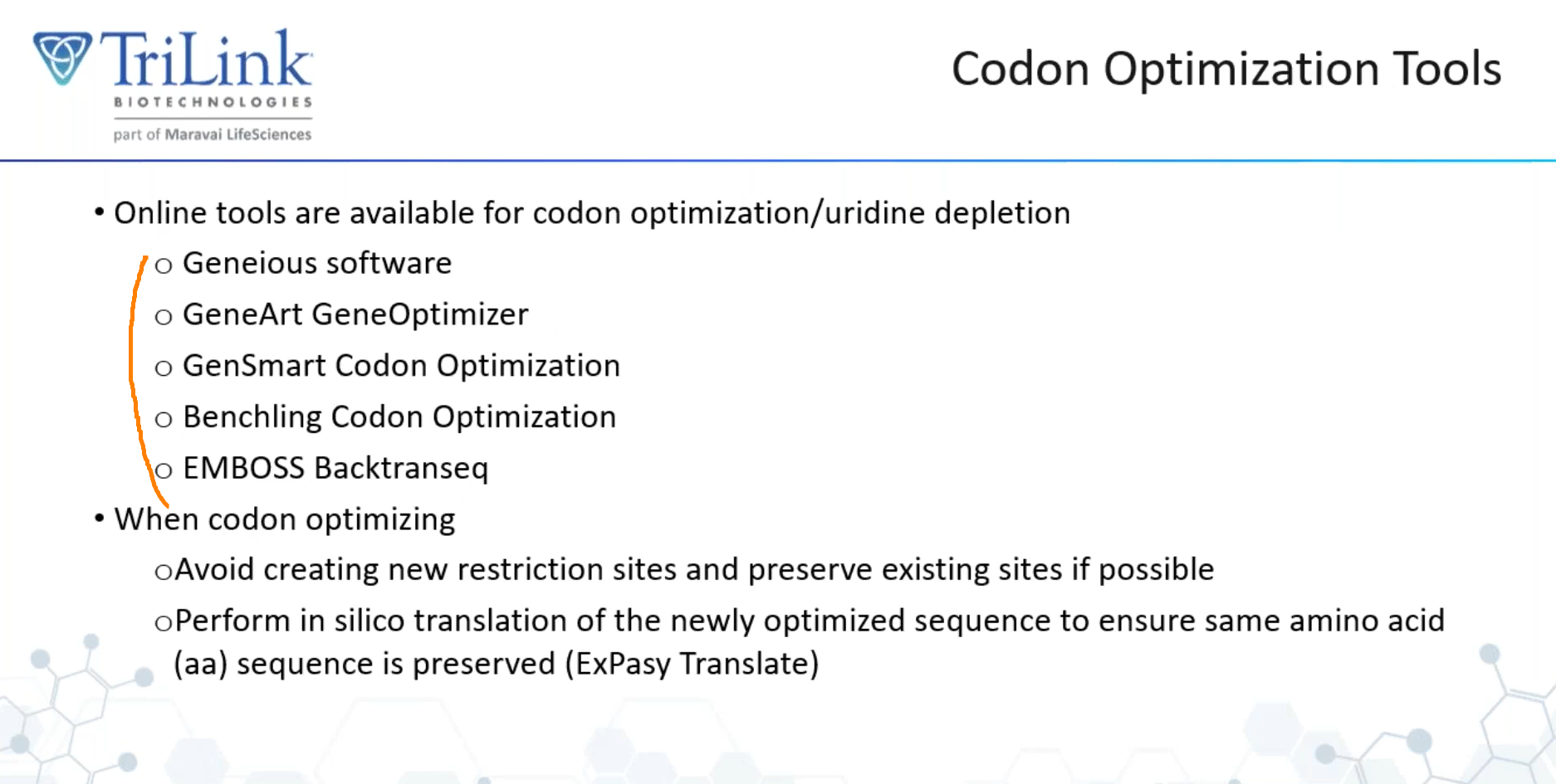 게시판 > mRNA 게시판 > mRNA 발현율을 높이기 위한 Codon optimization~!